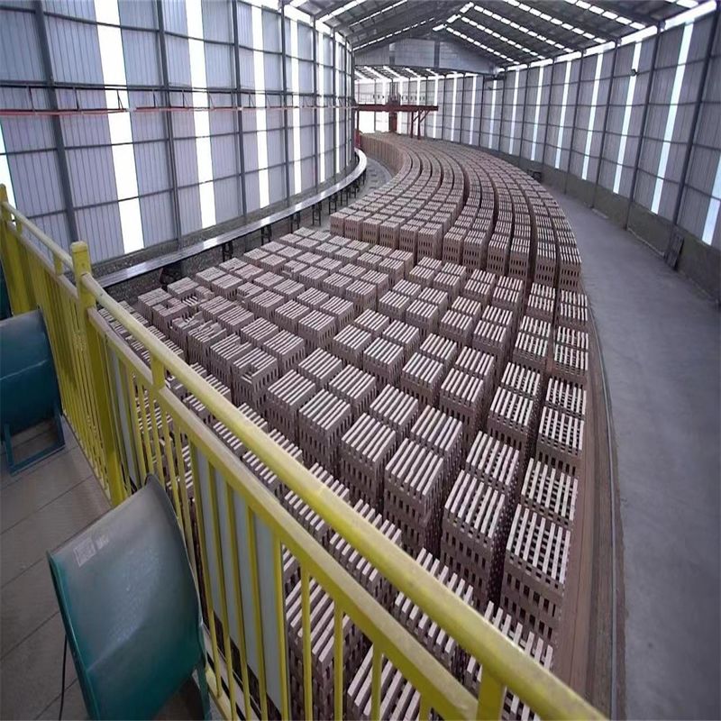 Rotary Kiln 10.8m Brick Manufacturing Plant Mesin Produksi Bata Tanah Liat